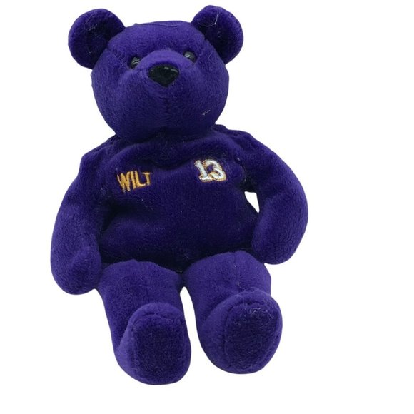 Salvino's B-Ball Bammers | Toys | Wilt Chamberlain Teddy Bear Plush 3 ...